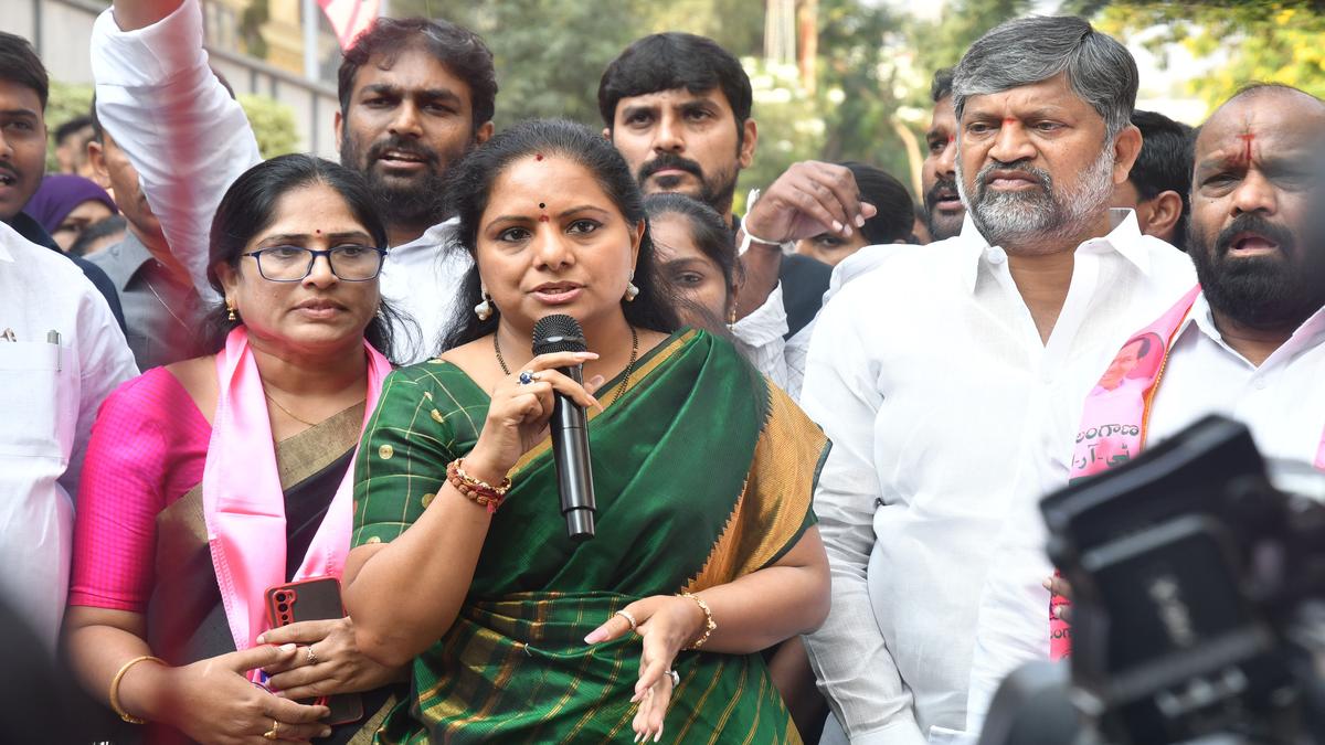 Delhi liquor scam | CBI serves notice on Kavitha - The Hindu